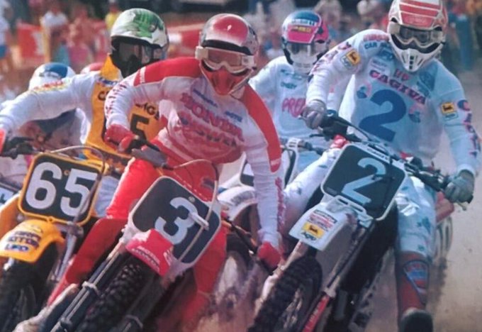 1988, mundial 125: JM BAYLE vs. DAVE STRIJBOS - Donde el MOTOCROSS VIVE